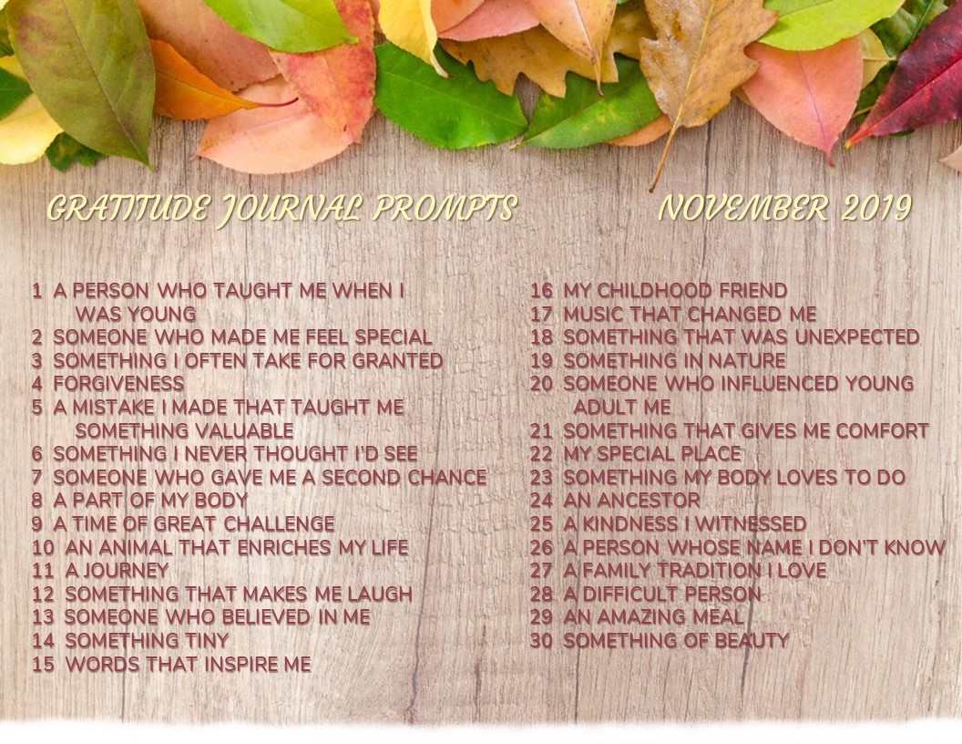 Gratitude Journal Prompts - Do You Mind